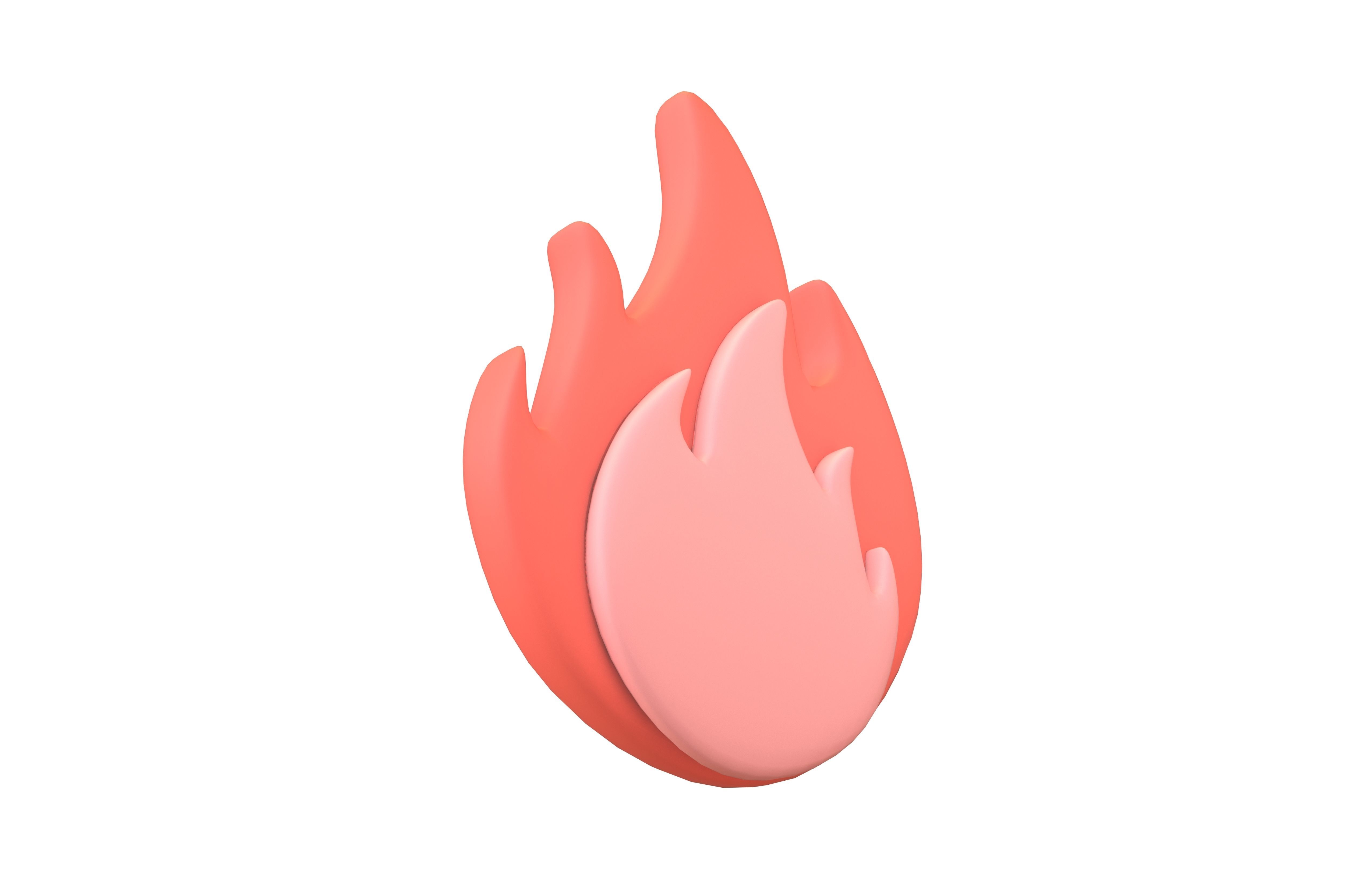 3D model Fire Symbol v12 001 VR / AR / low-poly | CGTrader