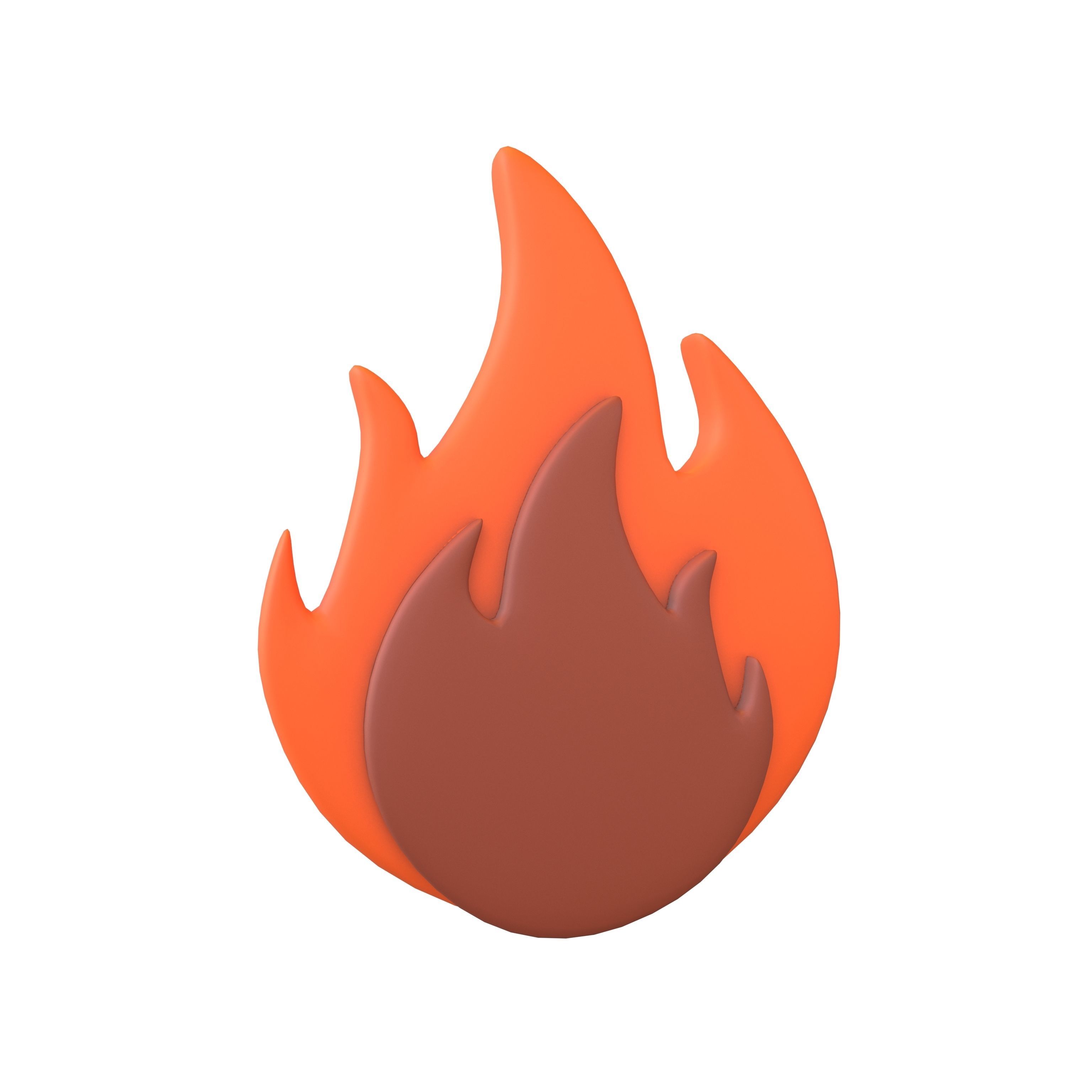 3D model Fire Symbol v12 003 VR / AR / low-poly | CGTrader