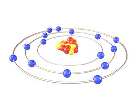 3d Model Of Beryllium Atom