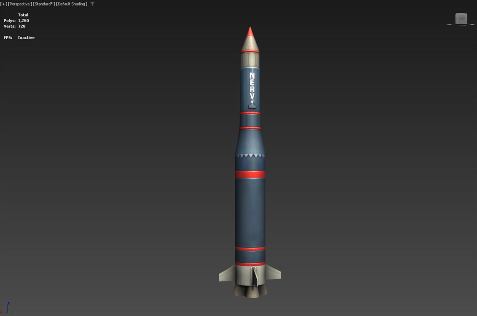 3D model EVA N2 missile Nuclear Bomb VR / AR / low-poly | CGTrader