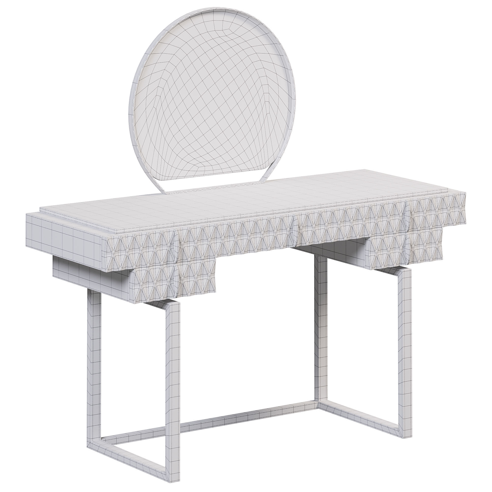 victor dressing table by luxdeco 3D model | CGTrader
