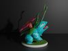 Clone Bulbasaur Ivysaur and Venusaur 3D print model 3D model 3D ...