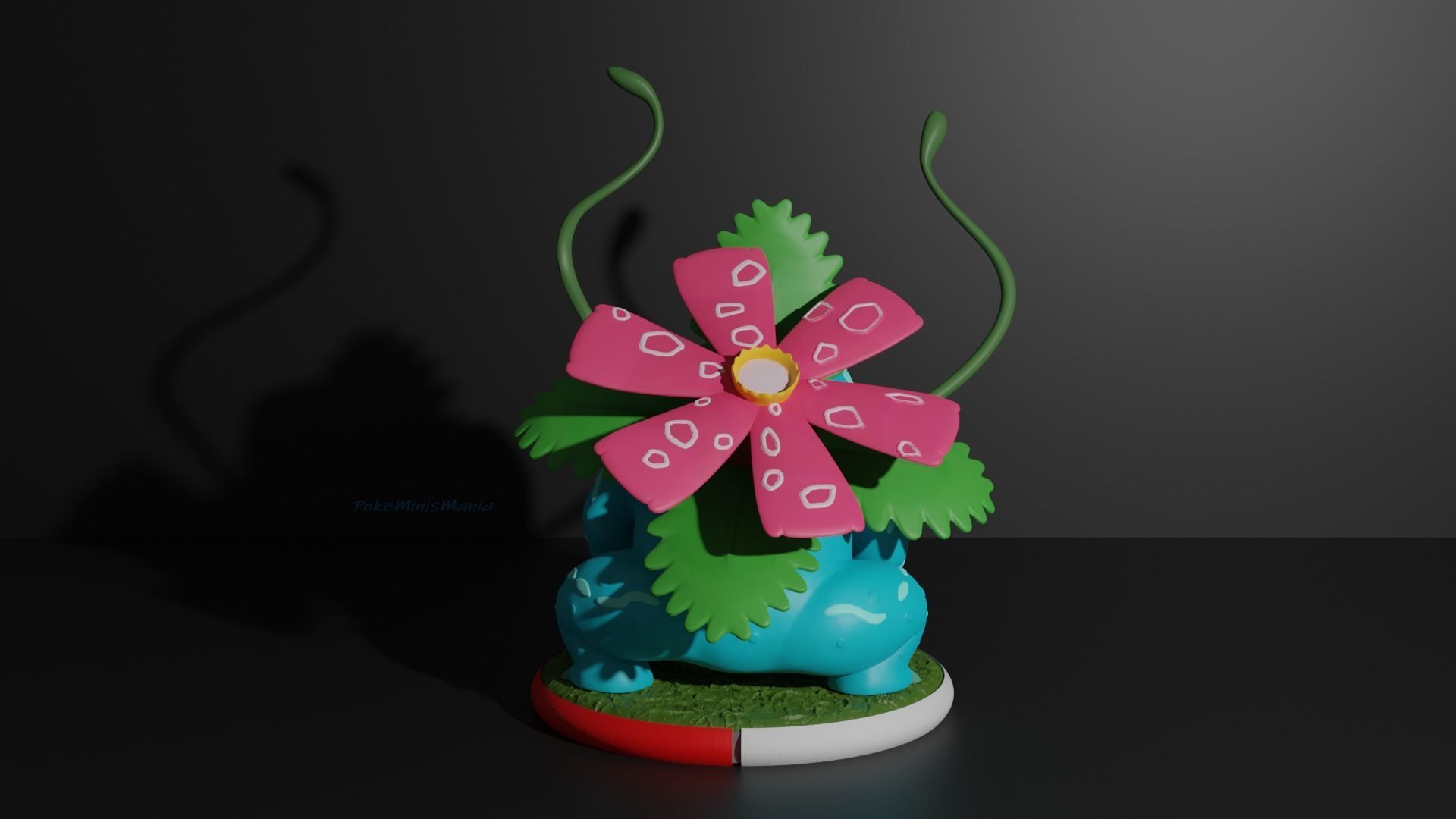 Clone Bulbasaur Ivysaur and Venusaur 3D print model 3D model 3D ...