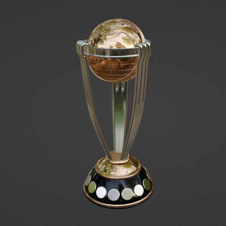 ICC Cricket World Cup Trophy 3D model | CGTrader