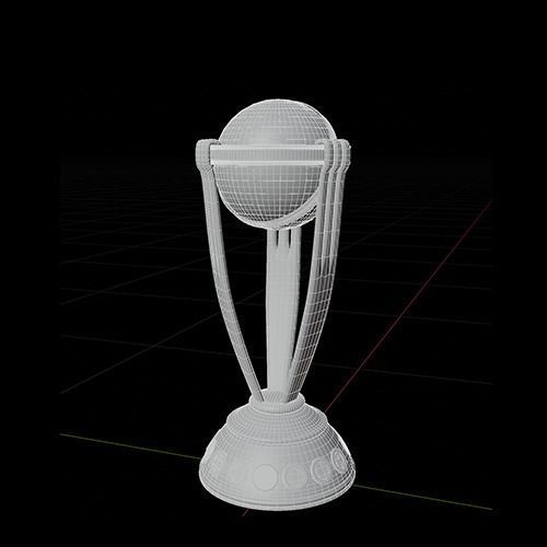 ICC Cricket World Cup Trophy 3D model | CGTrader