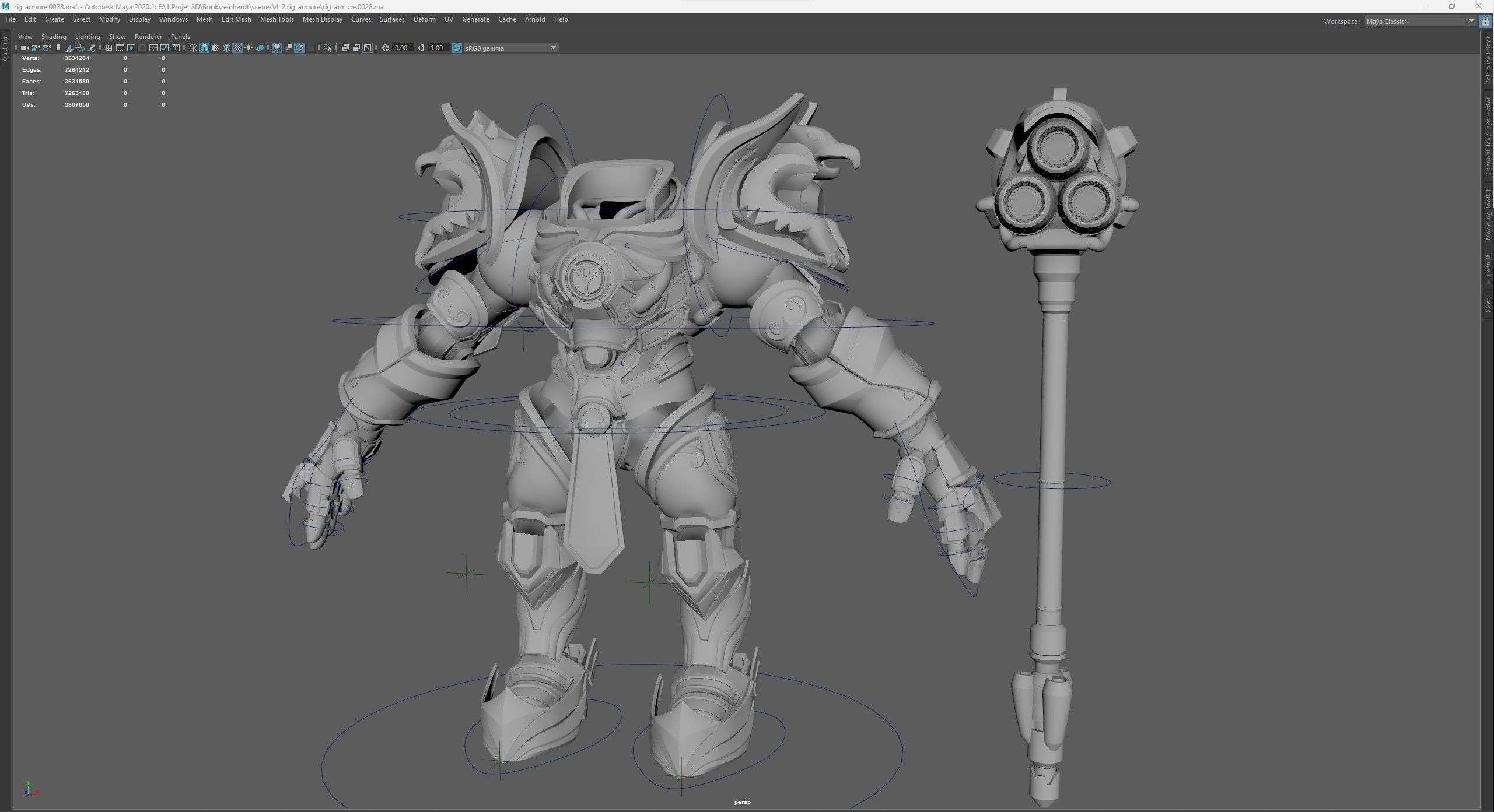 3D model Reinhardt VR / AR / low-poly | CGTrader