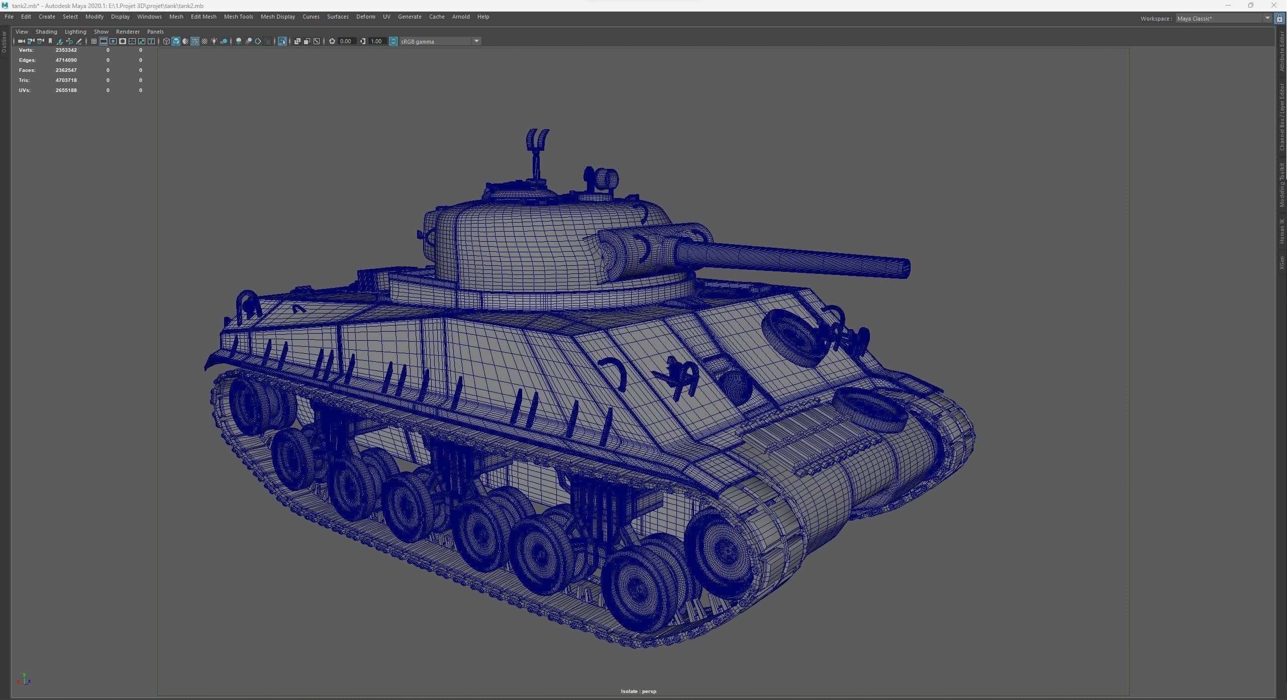 Tank Model 3d 3D model | CGTrader