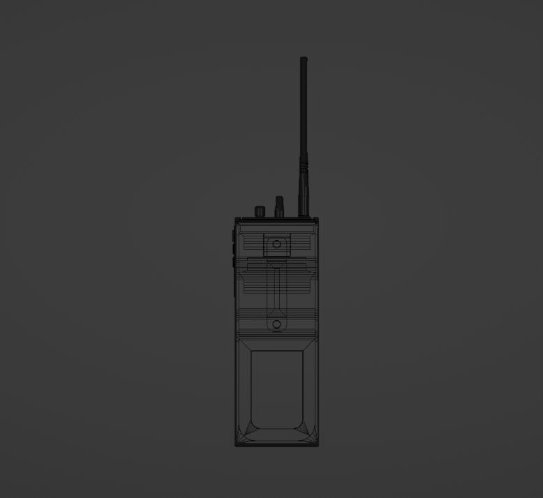 3D model Police Radio VR / AR / low-poly | CGTrader