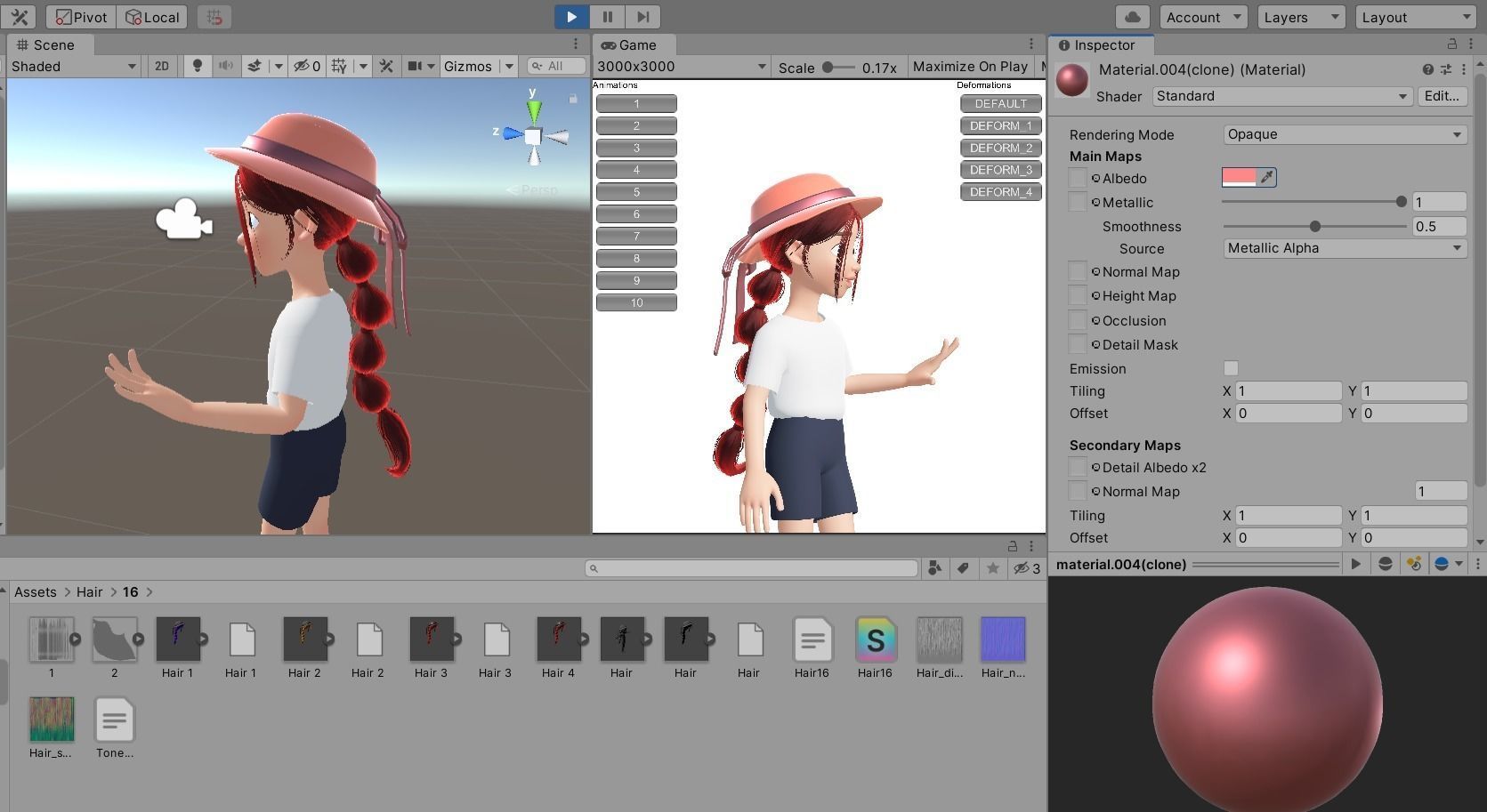 3D model Hair with Hat Zepeto 3D Modeling Unity Prefab FBX VR / AR / low-poly | CGTrader