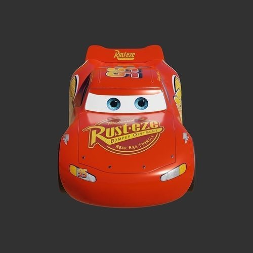 3D model Lightning McQueen 3D model VR / AR / low-poly | CGTrader