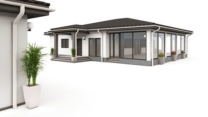 HOUSE 23 EXTERIOR 3D model | CGTrader
