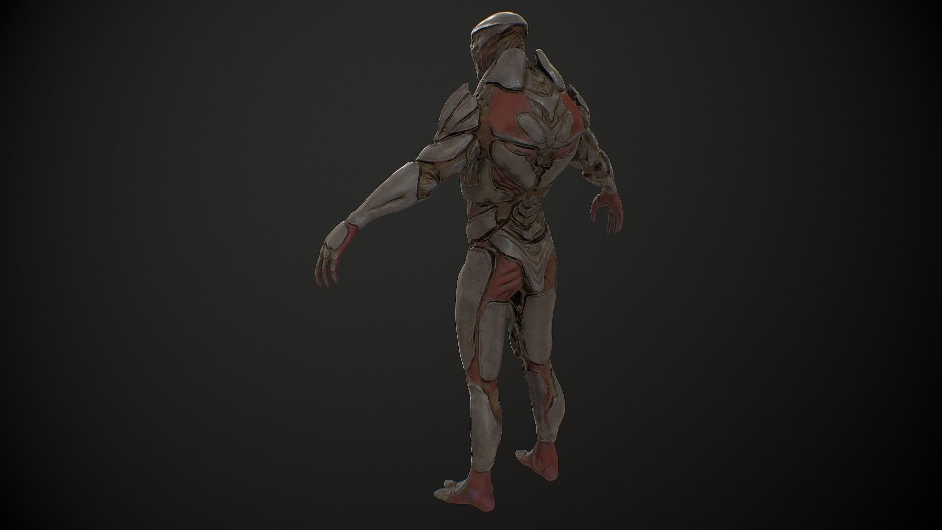 3D model Mutant 3 Humanoid Monster VR / AR / low-poly | CGTrader