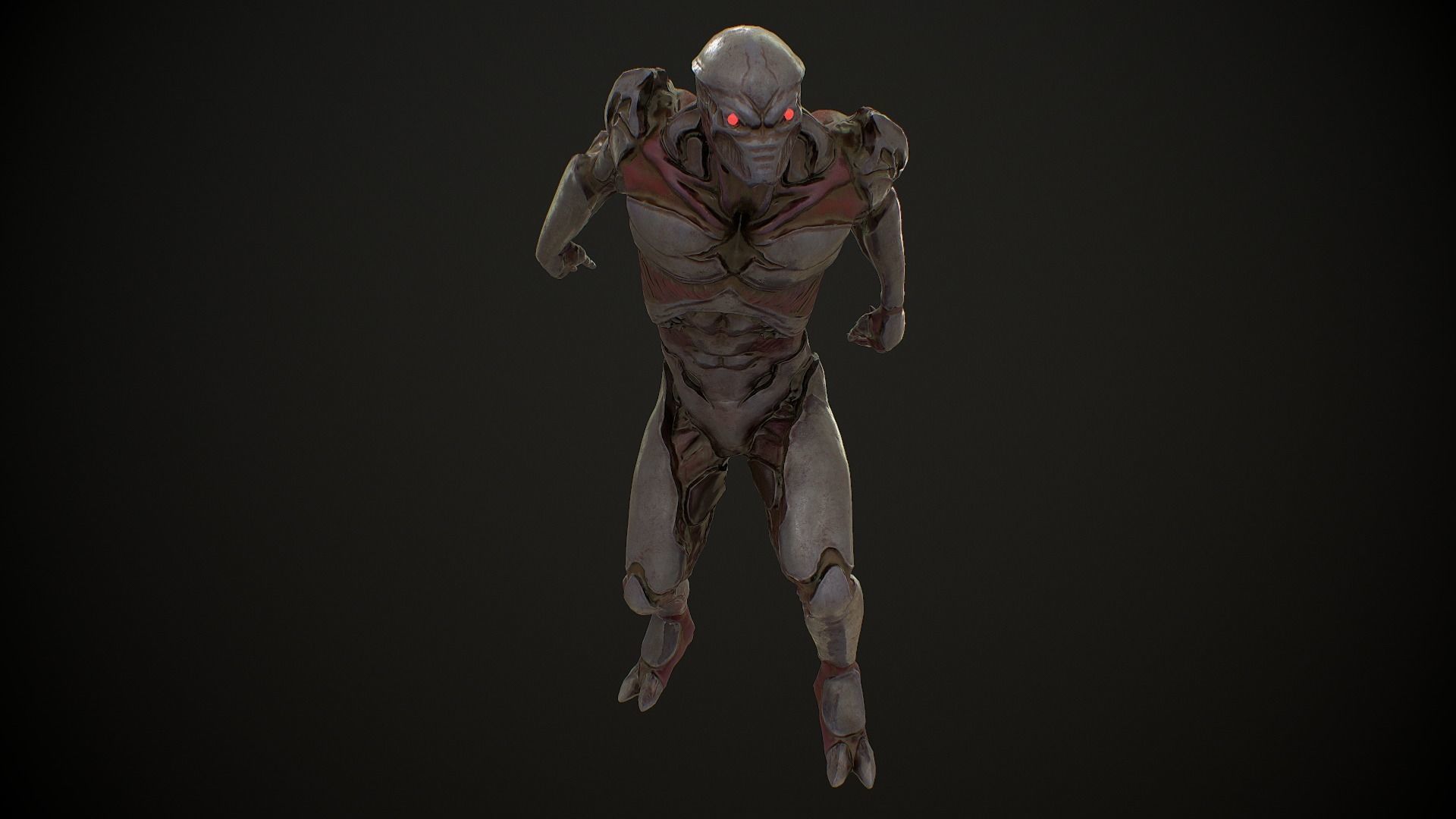 3D model Mutant 3 Humanoid Monster VR / AR / low-poly | CGTrader