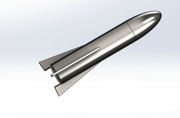 3D model Titanium missile for game VR / AR / low-poly | CGTrader