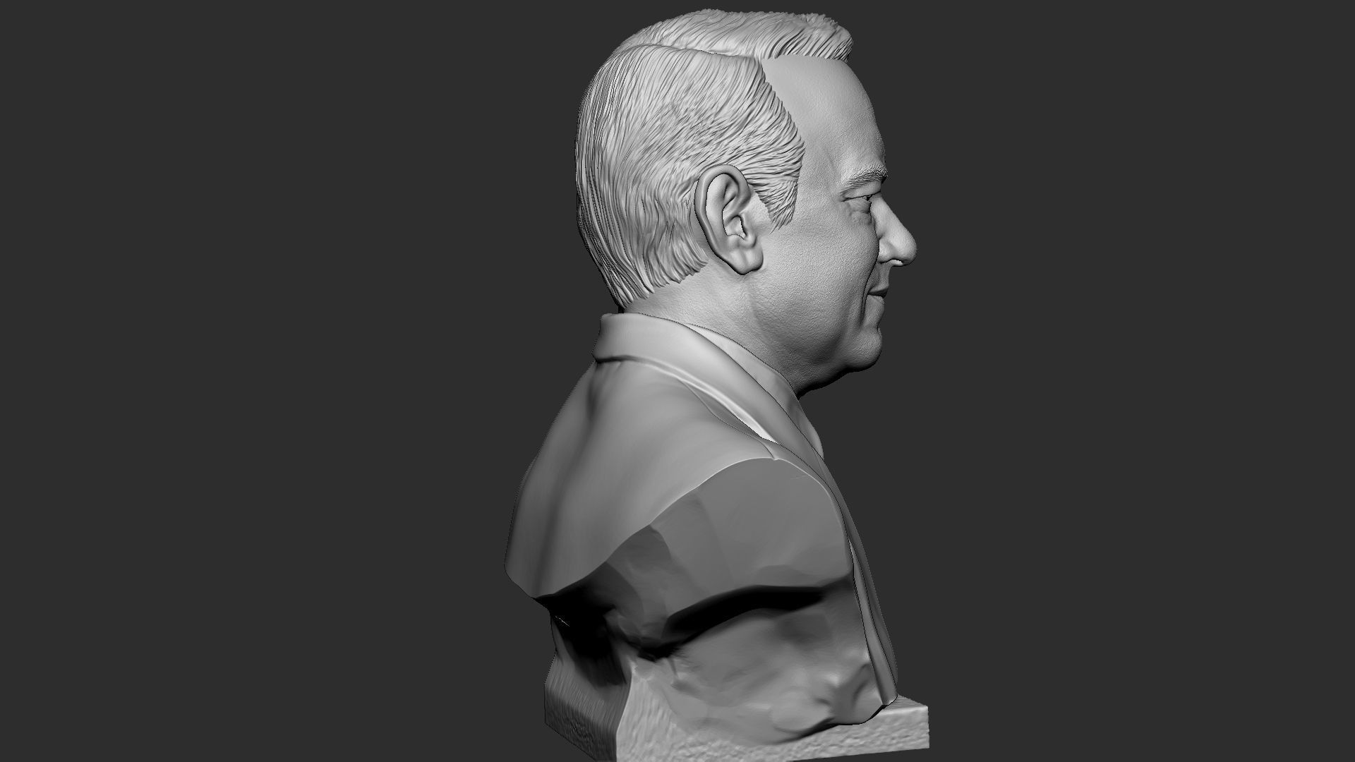 Tom Hanks 3D model 3D printable | CGTrader