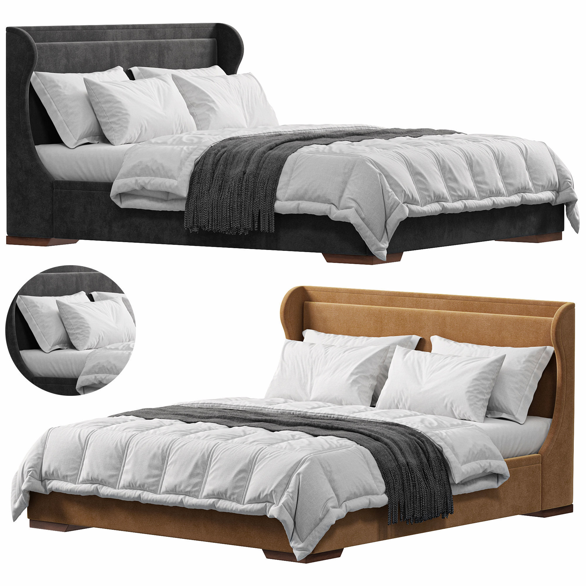 LADONE Bed By Stels 3D model | CGTrader