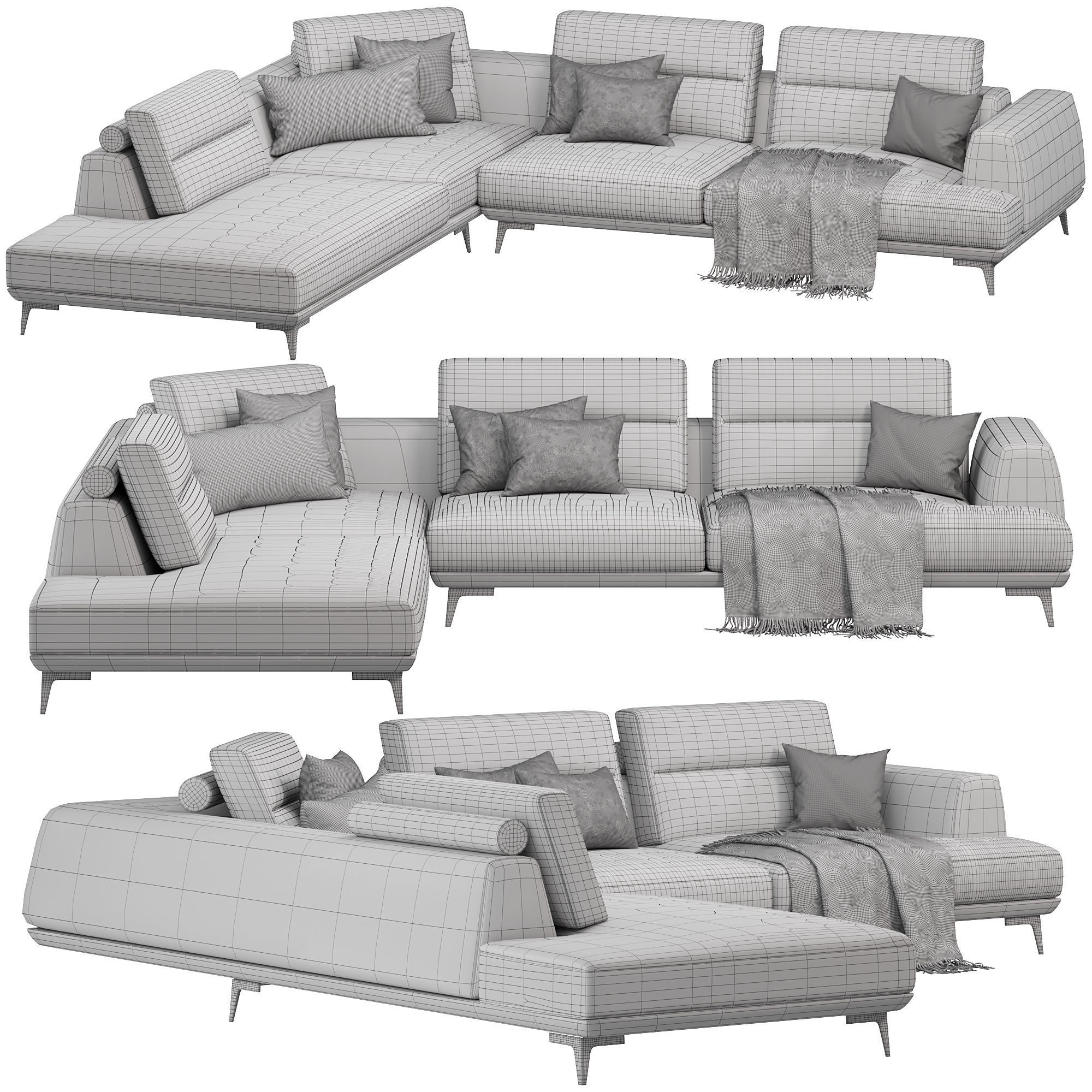 DOGE sofa by stels 3D model | CGTrader