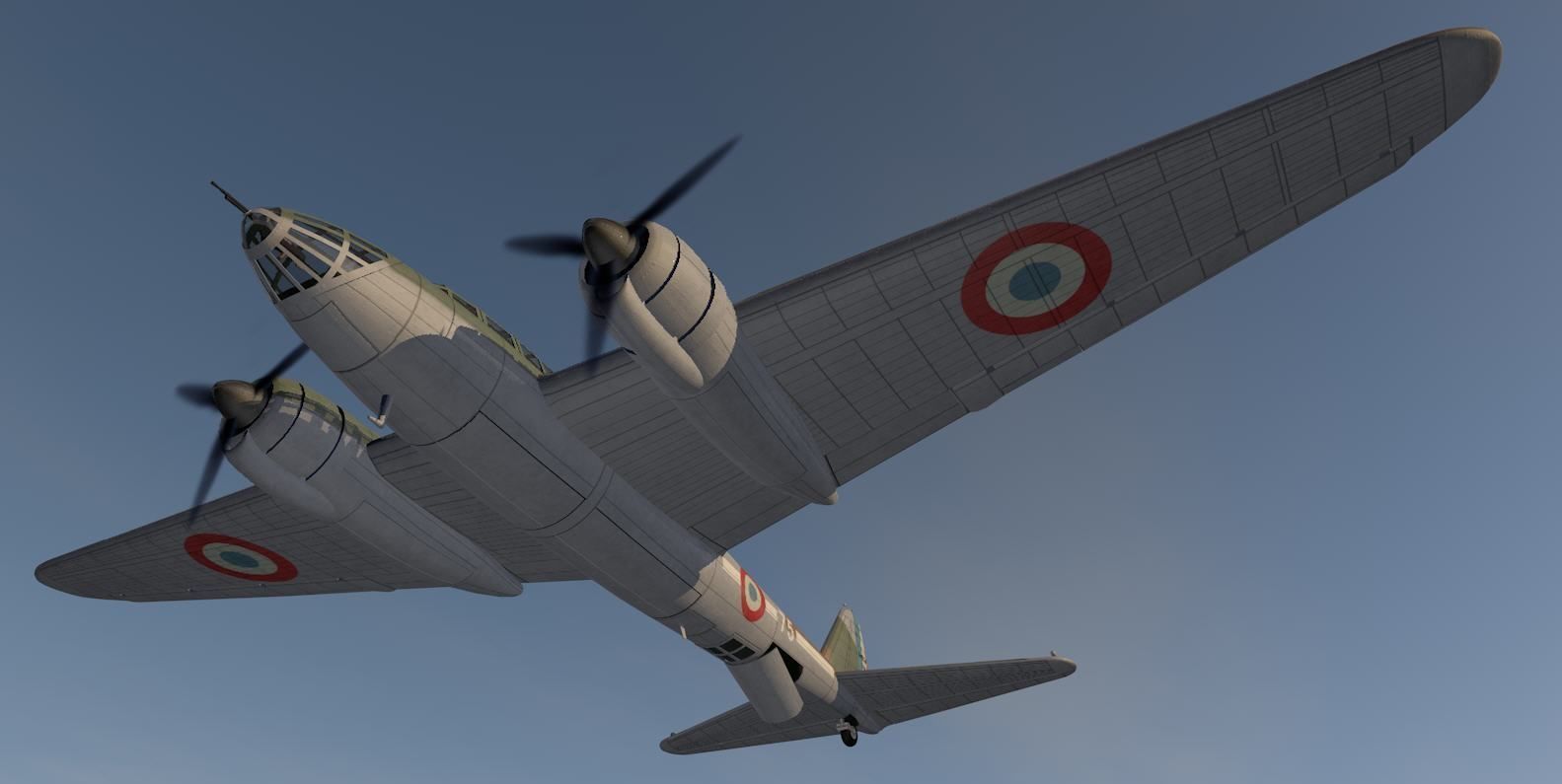 Amiot 354 3D model | CGTrader