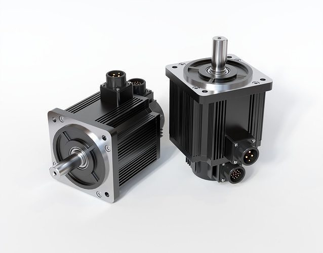 servo motor 3D model | CGTrader