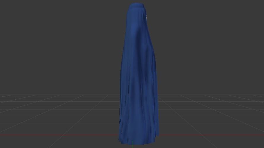 3D model Burqa Suit VR / AR / low-poly | CGTrader