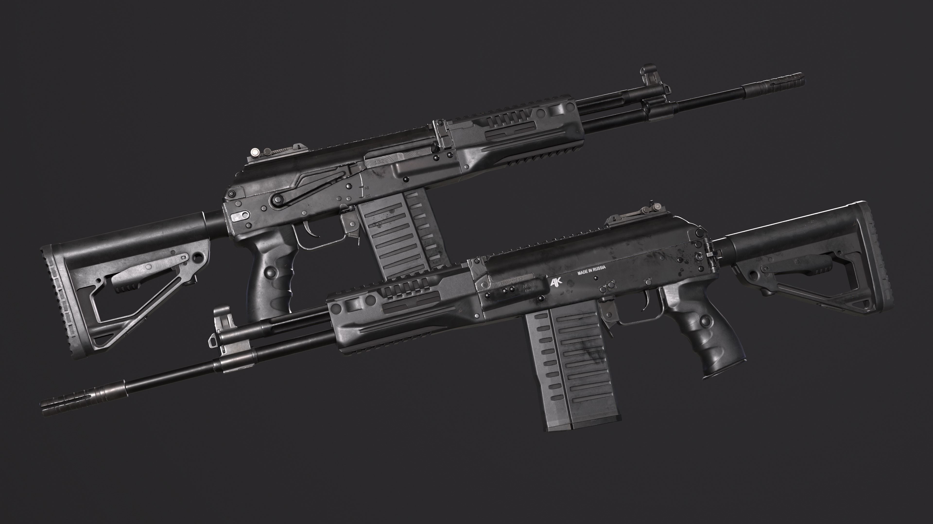 3D model AK-308 VR / AR / low-poly | CGTrader