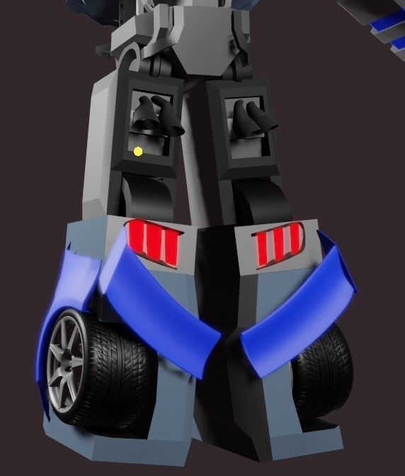 Jazz Transformer free 3D model | CGTrader