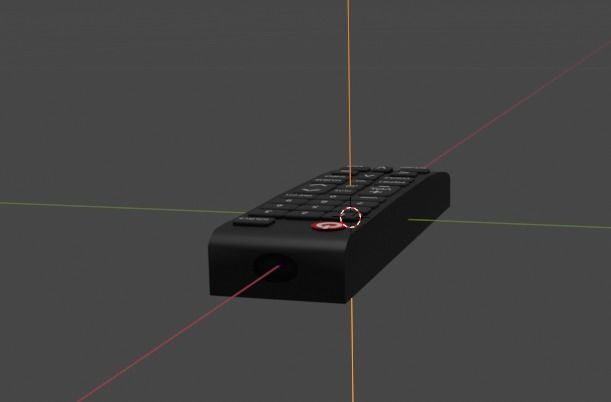TV Remote free 3D model | CGTrader