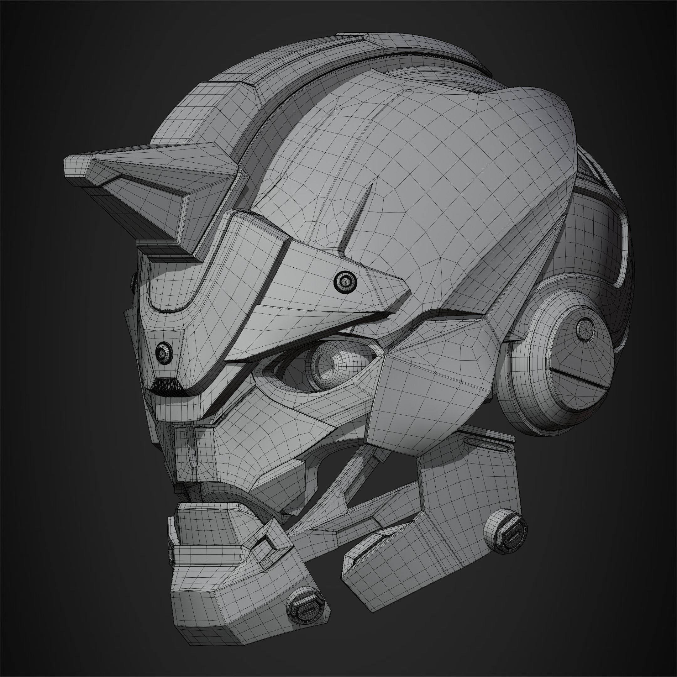 Cayde-6 Helmet for Cosplay 3D model 3D printable | CGTrader