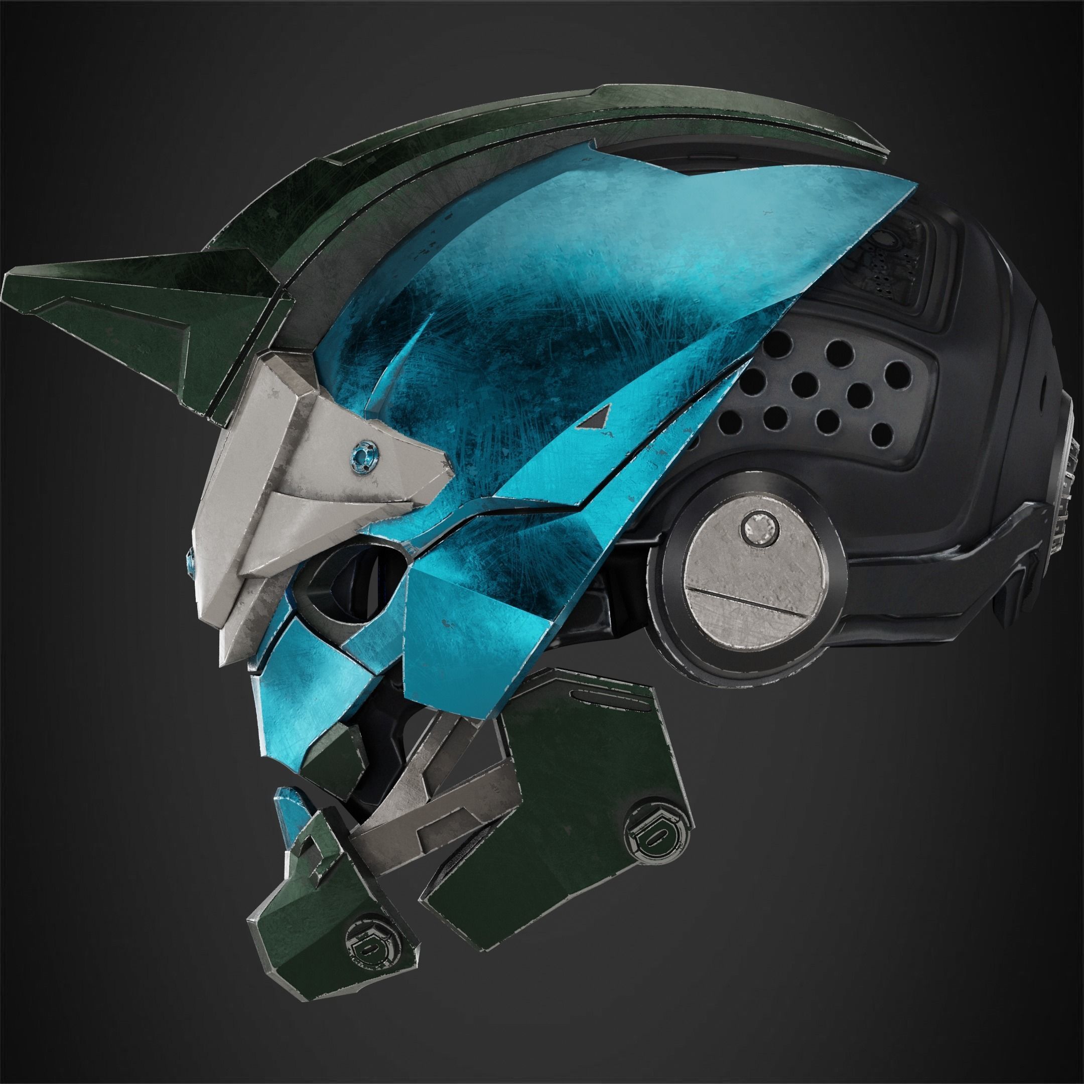 Cayde-6 Helmet for Cosplay 3D model 3D printable | CGTrader