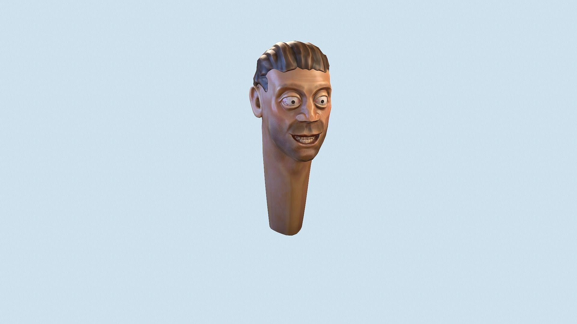3D model Skibidi toilet head stylized VR / AR / low-poly | CGTrader