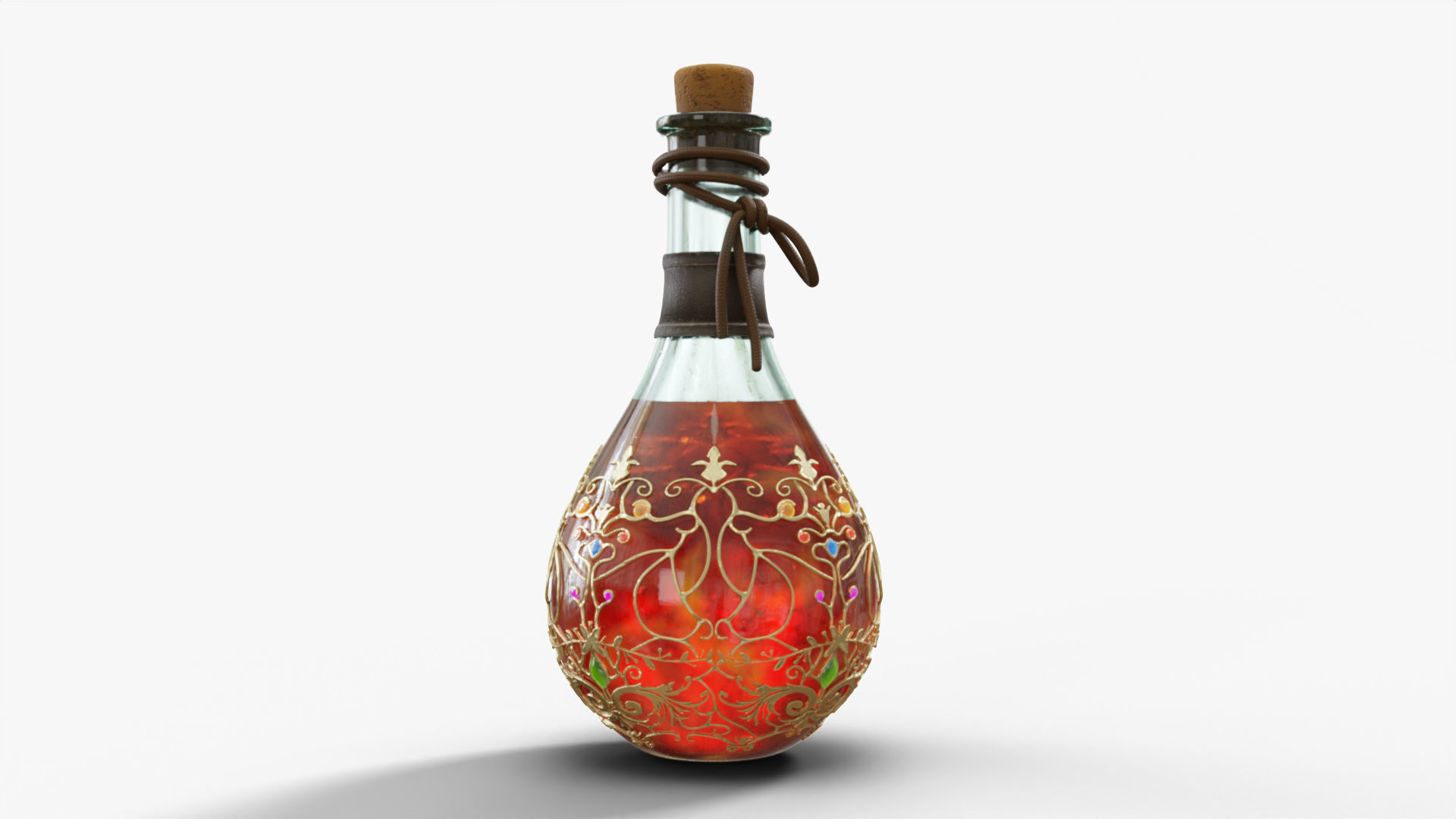3D model Potion Flask VR / AR / low-poly | CGTrader