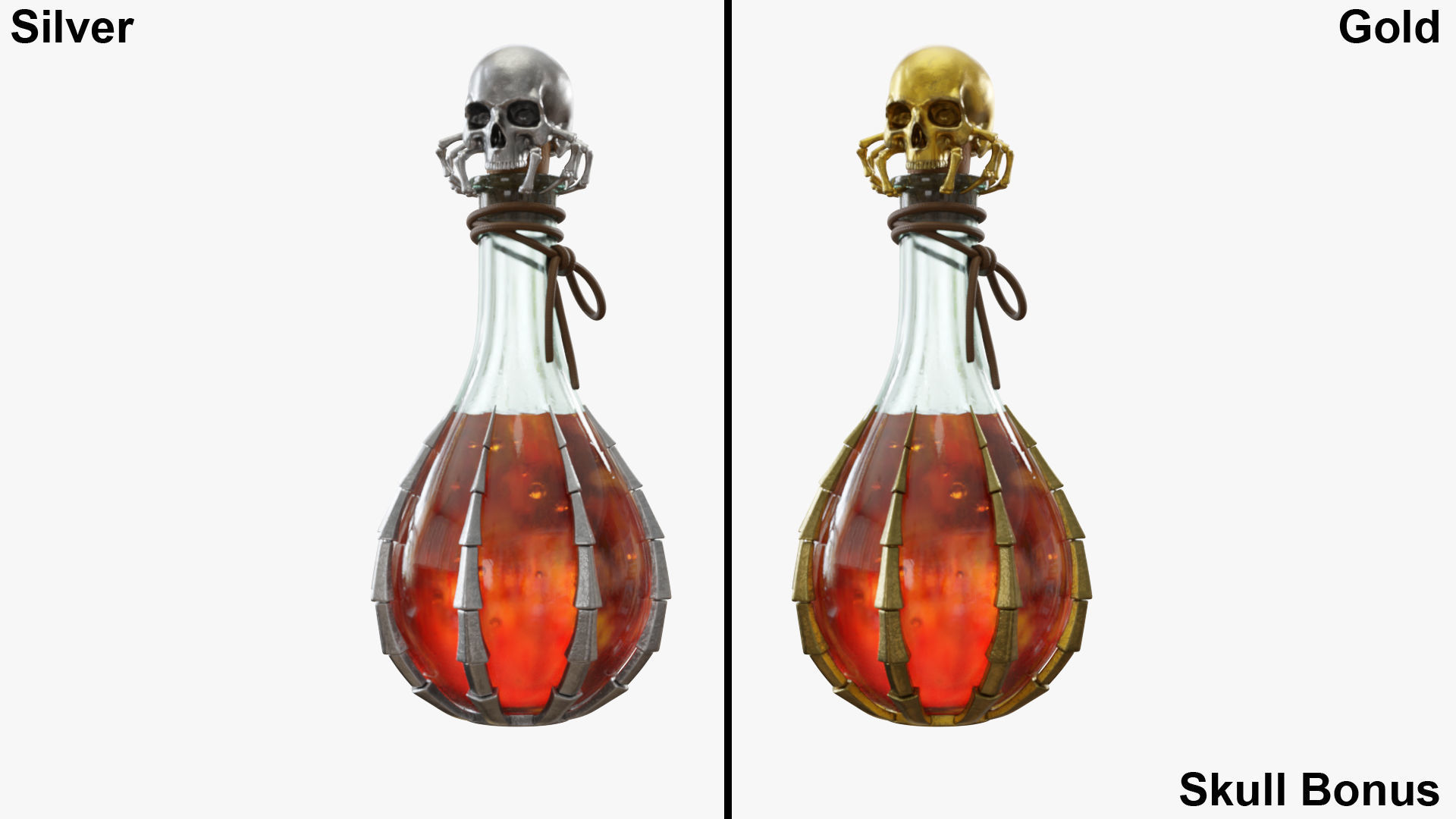 3D model Potion Flask VR / AR / low-poly | CGTrader