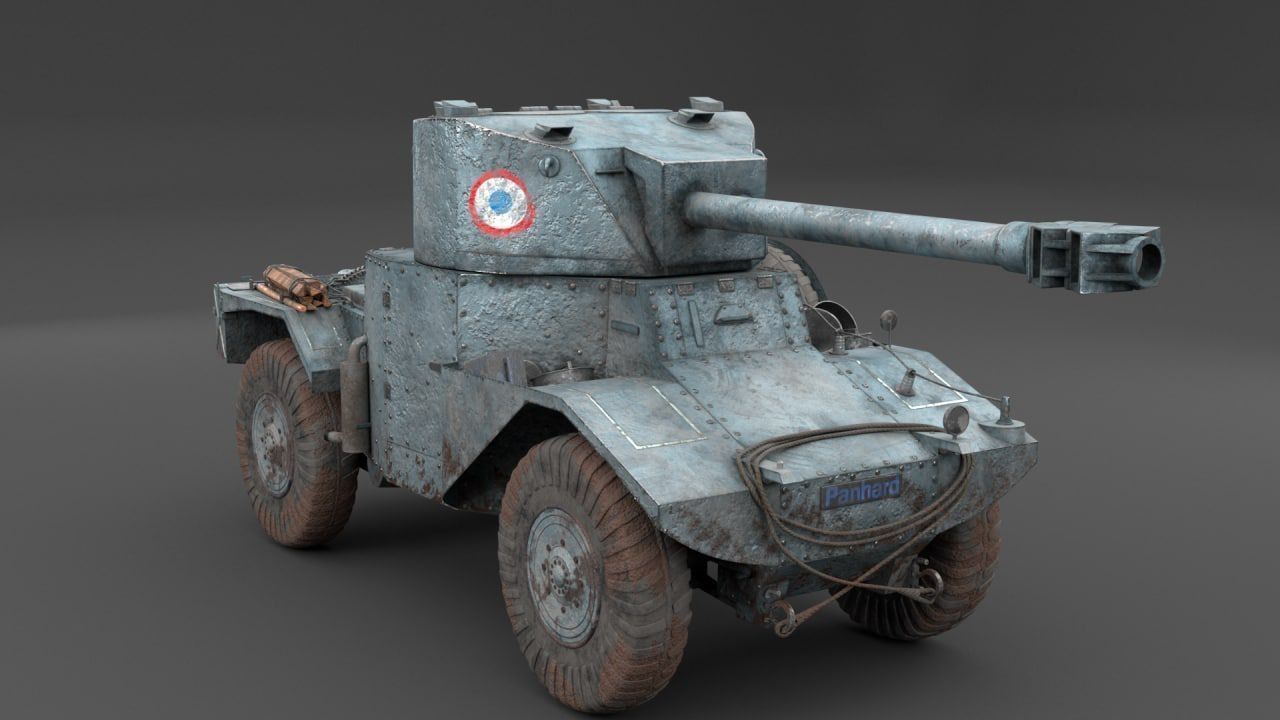 3D model PANHARD AMD 178B VR / AR / low-poly | CGTrader