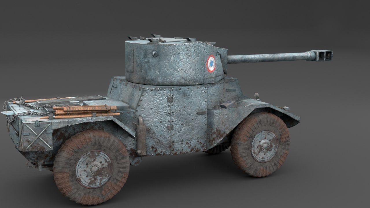 3D model PANHARD AMD 178B VR / AR / low-poly | CGTrader