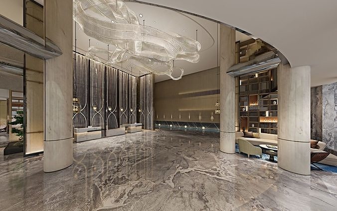 Modern Entrance Lobby Design