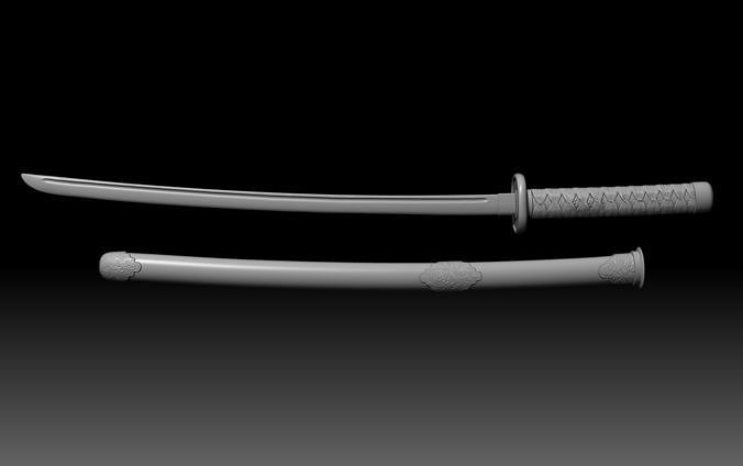 Xena Warrior Princess Katana 3d Model 3d Printable Cgtrader