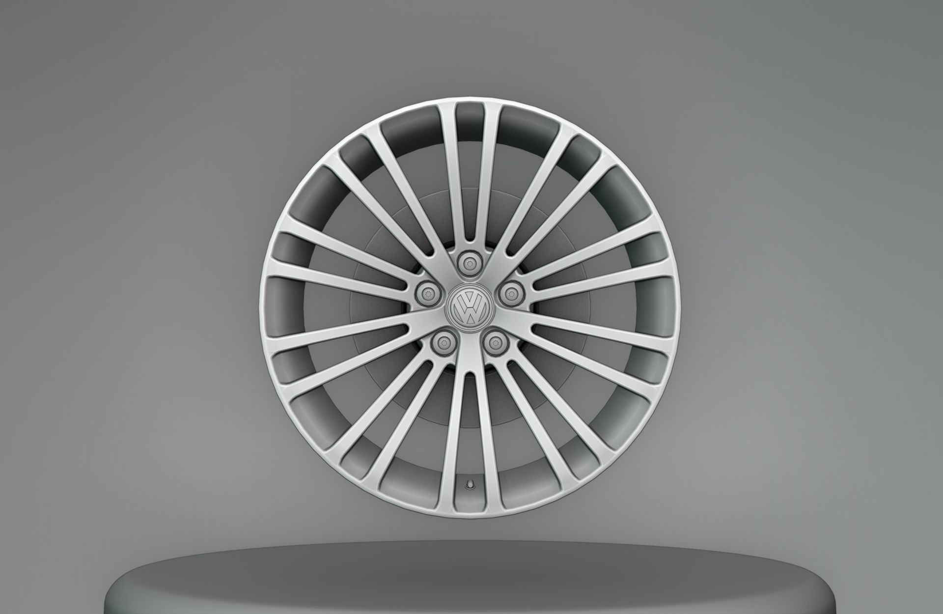 3D model Golf MK5 R32 - Wheels - Game Ready - Fully Textured VR / AR ...