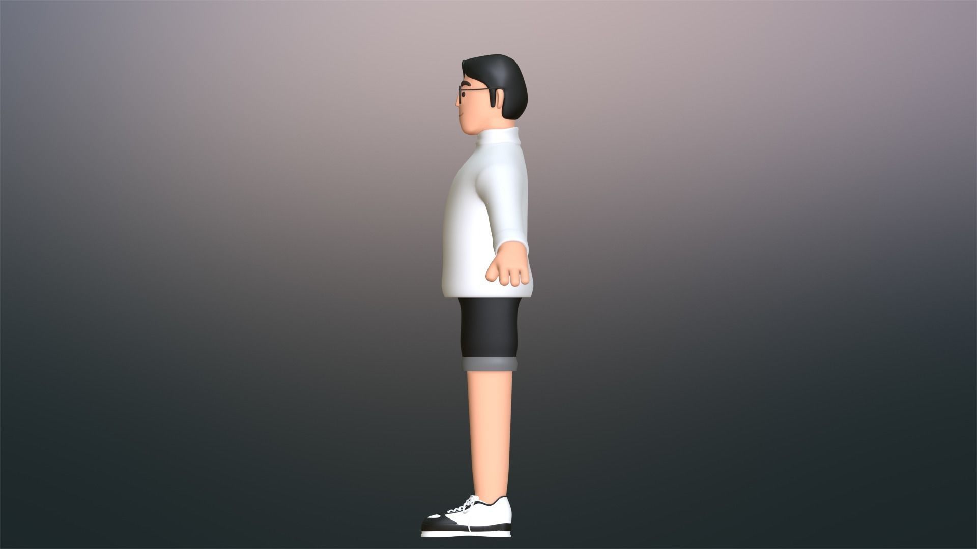 3D model Minimal People Man Character 1002 VR / AR / low-poly | CGTrader