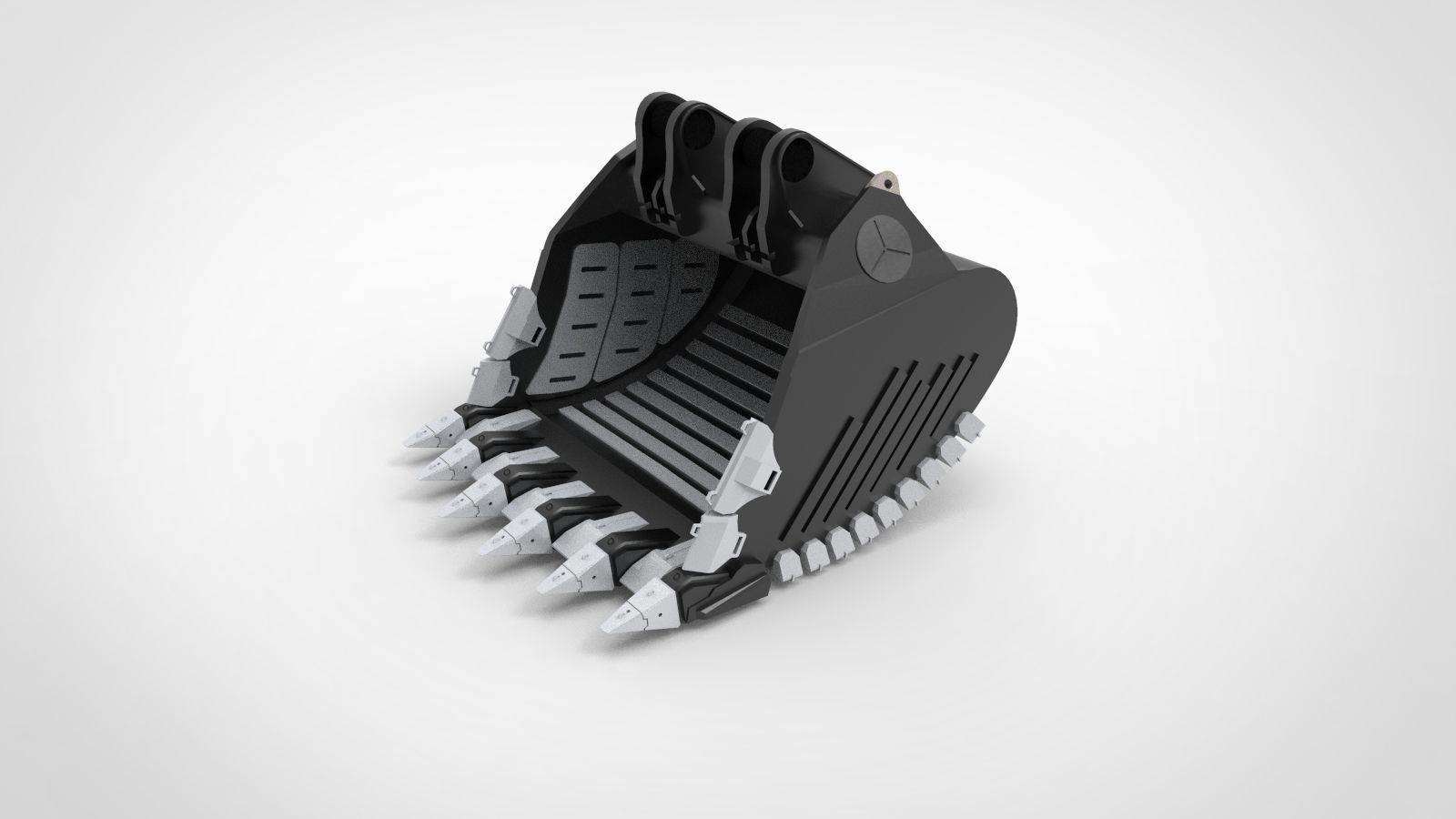 Liebherr Bucket Model 3D model | CGTrader