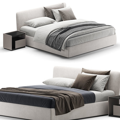 Clap Bed 3D model | CGTrader