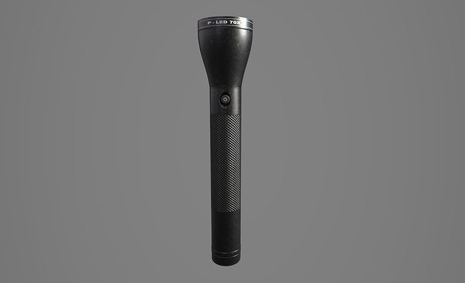 3D model Flashlight VR / AR / low-poly | CGTrader