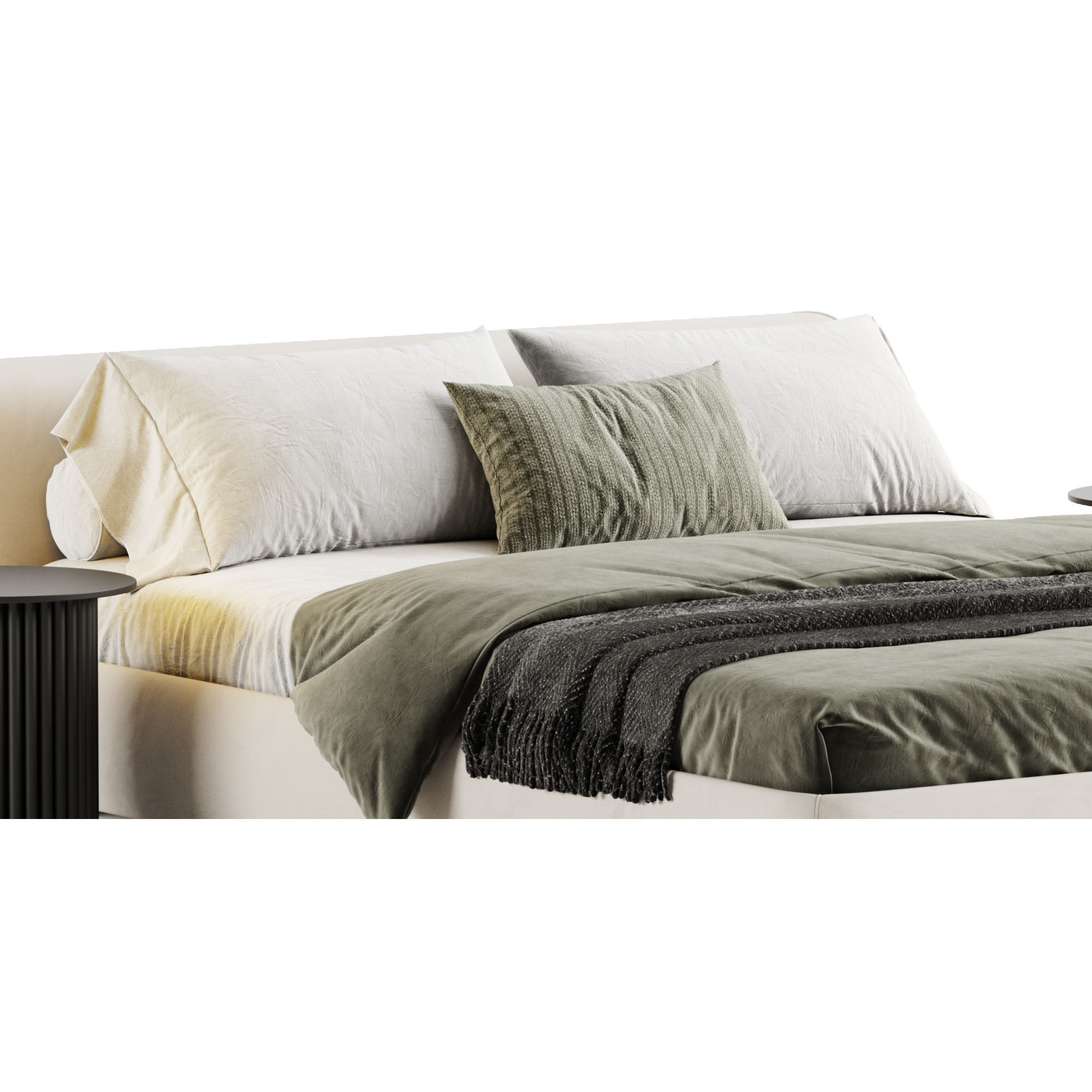 Sava bed by Como Casa 3D model | CGTrader