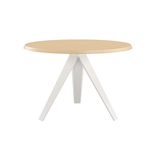 MESA ROUND DINETTE TABLE 3D model | CGTrader