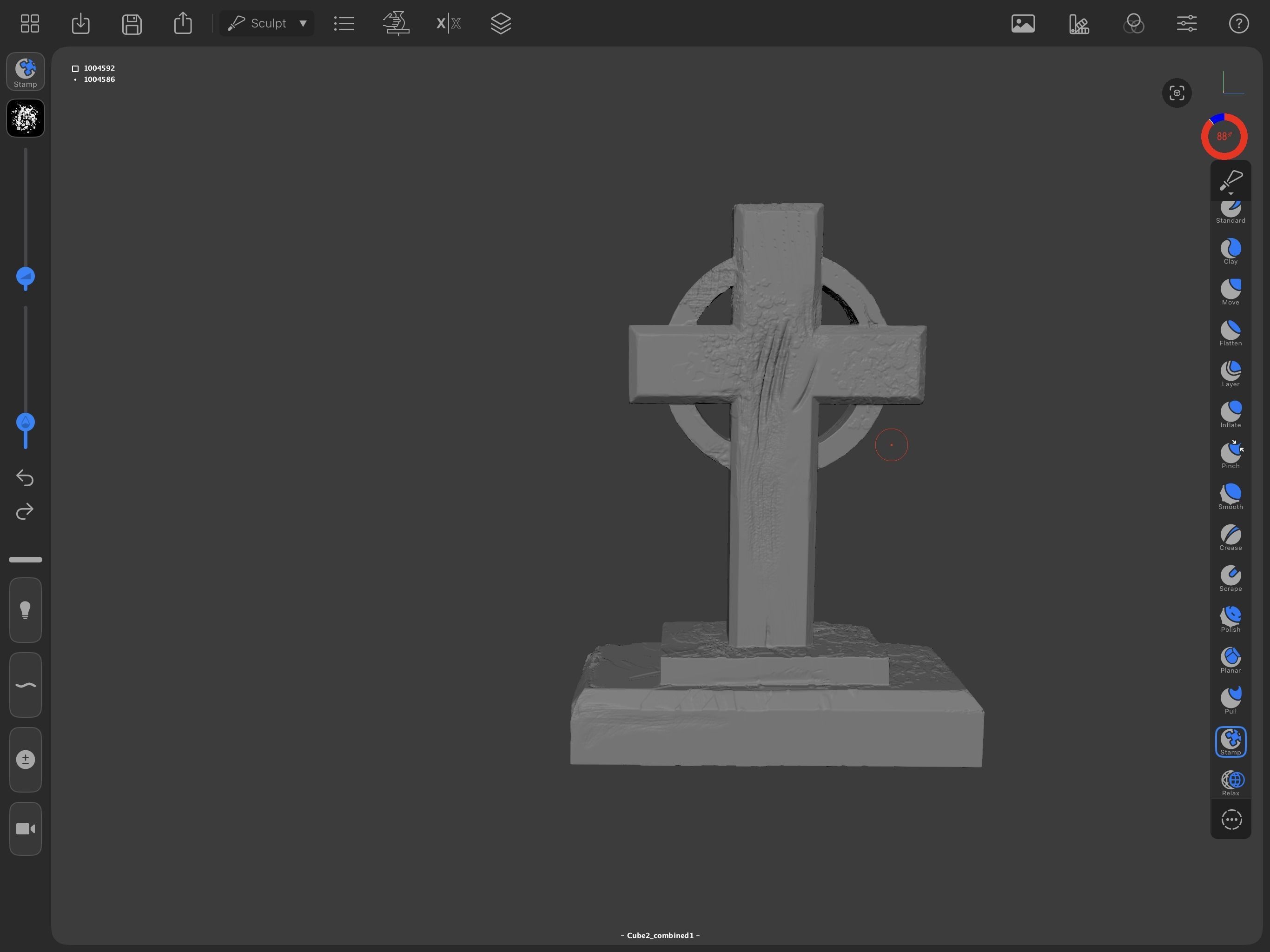 Ancient Stone Cross Tombstone - A Timeless Memorial free 3D model 3D ...