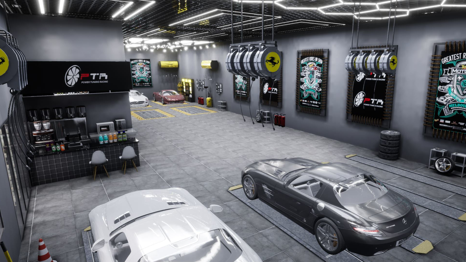 3D model garage VR / AR / low-poly | CGTrader