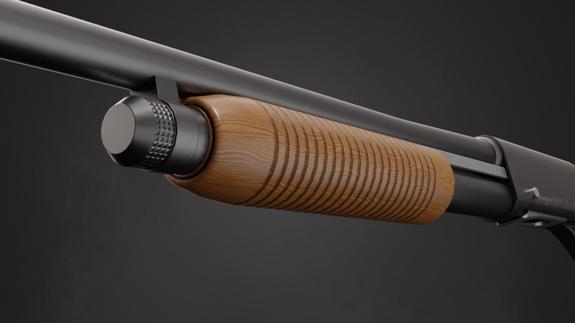 Shotgun Remington Model 31 in 3 types free VR / AR / low-poly 3D model ...