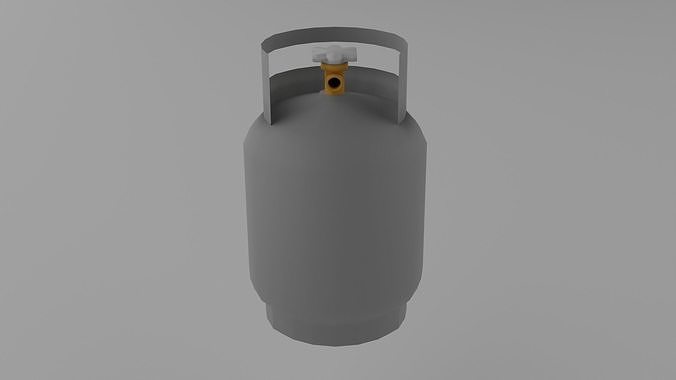 gas tank 3D model | CGTrader