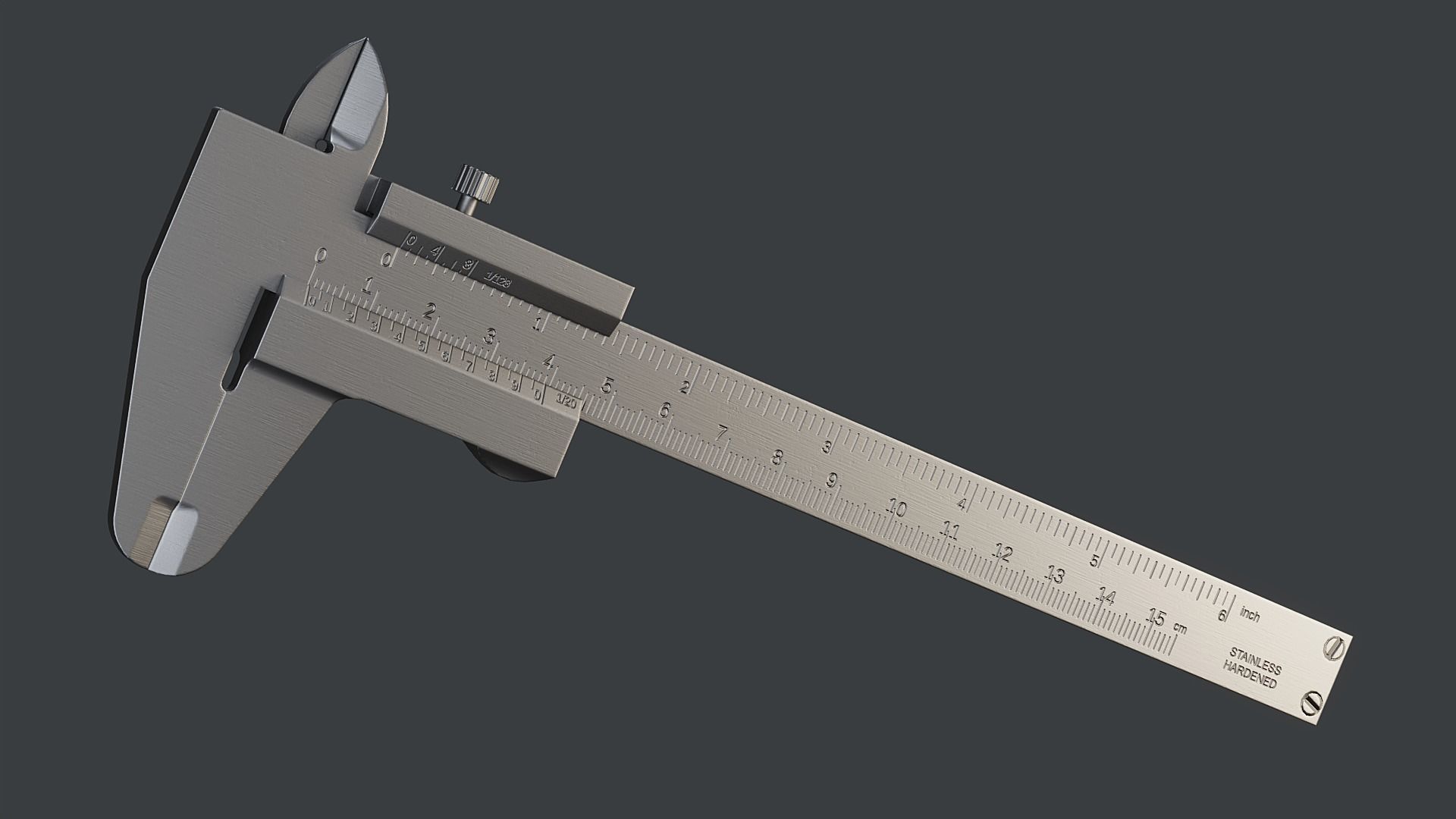3D model Vernier Caliper PBR VR / AR / low-poly | CGTrader