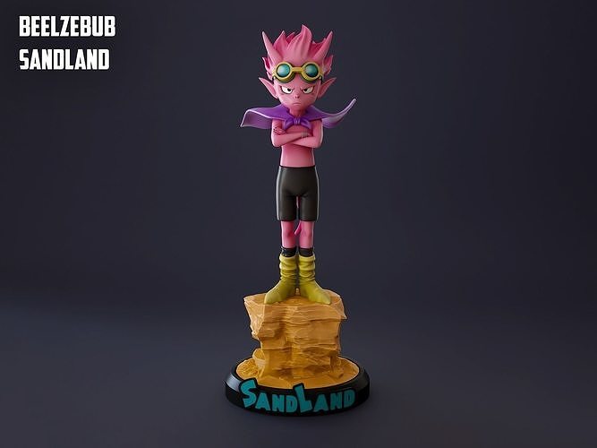Beelzebub - SandLand 3D model 3D printable | CGTrader