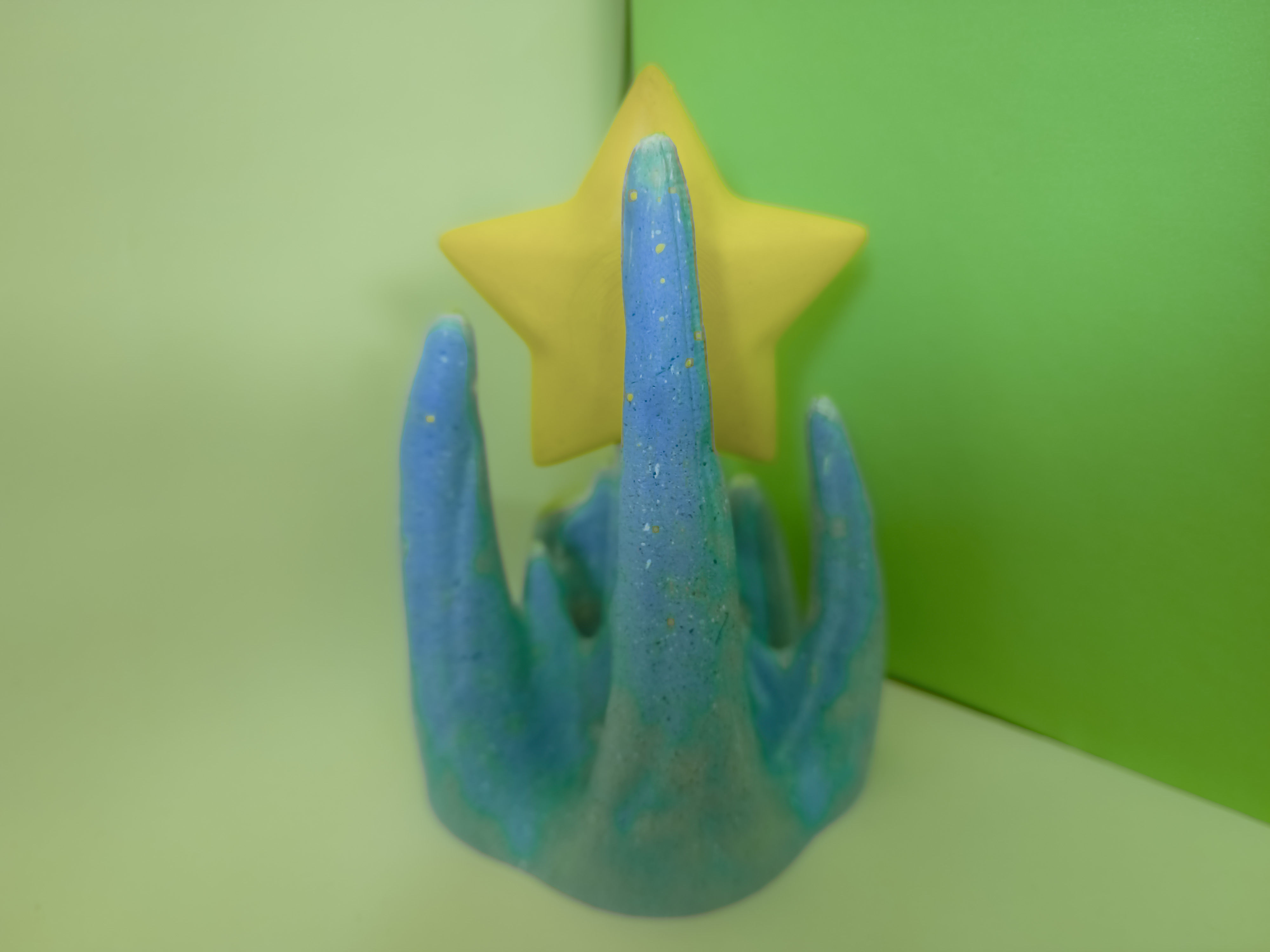 SUPER MARIO BOWSER STAR BASE 3D model 3D printable | CGTrader